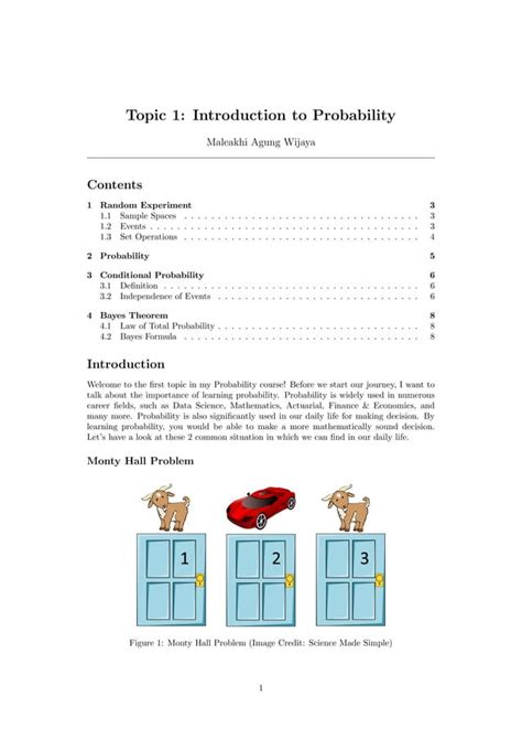 Topic Basic Probability Concepts Pdf