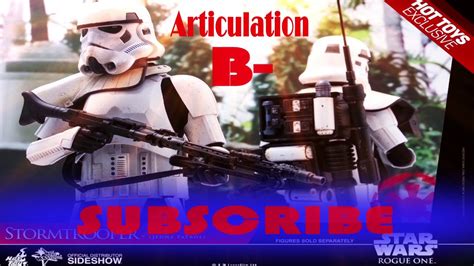 Hot Toys Stormtrooper Stop Motion Review Youtube
