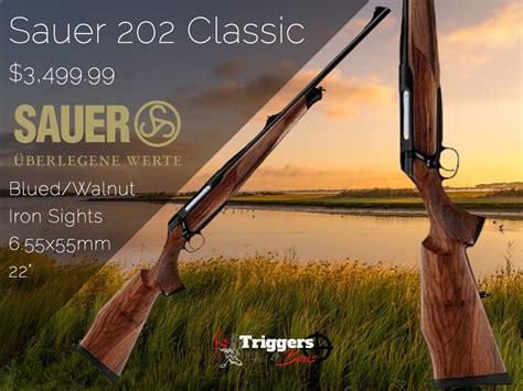 New Arrival - Sauer 202 Classic in 6.5x55mm