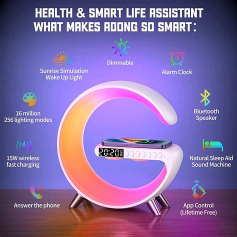 Zenon | Sfeerlamp met draadloze oplader – Prime Amsterdam