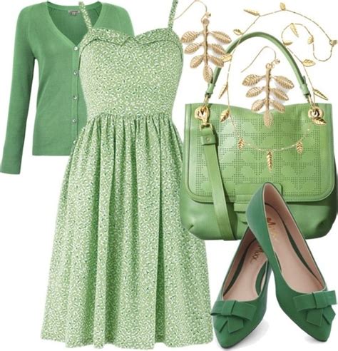 Гaлeрия Розали Модни тенденции Лятна визия в зелен цвят