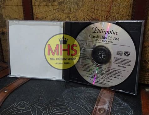 Philippine Classic Hits Of The 50s 60s Etc Vol 3 Cd 100 Original
