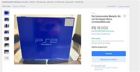 European Automobile Color O Dia Em Que A Sony Lançou 5 Cores Do Ps2