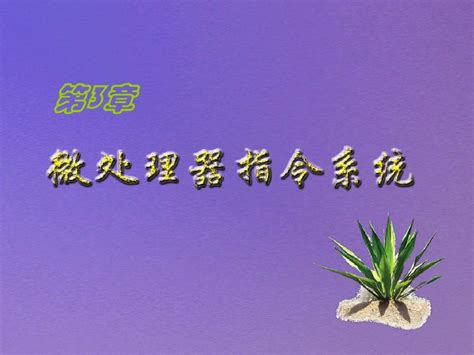 微机原理及接口技术微机原理第03章2 Word文档在线阅读与下载 无忧文档