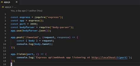 webhooks explained with node js ifttt and twitter by robbie cahill