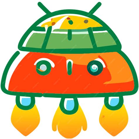Premium Vector Top Down Space Ship Like Space Invaders Icon Doodle
