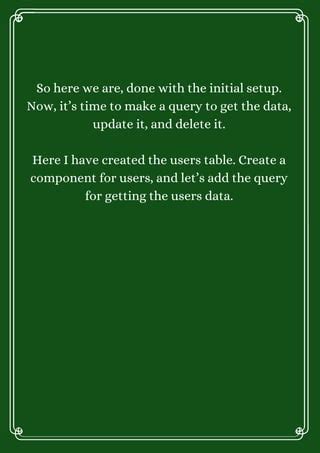 How To Build Crud Application Using Vue Js Graphql And Hasura Pdf