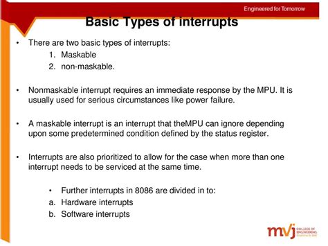 Subject Name Microprocessors Subject Code 10EC46 Department