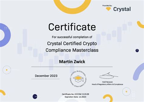 Martin Zwick On Linkedin Crypto Compliance