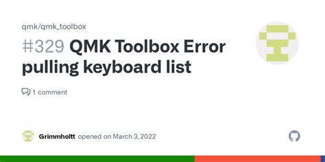 Qmk Toolbox Error Pulling Keyboard List · Issue 329 · Qmkqmktoolbox