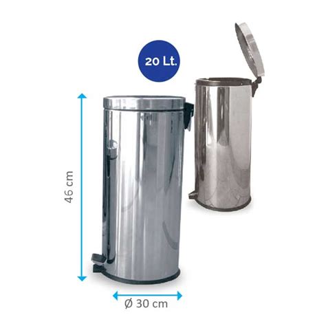 Tacho Con Pedal De Acero Lt Ebriel L Nea Empresarial