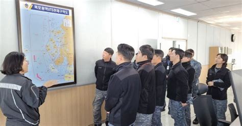 서해해경청 해군 3함대 전병익함 정보공유 업무협의