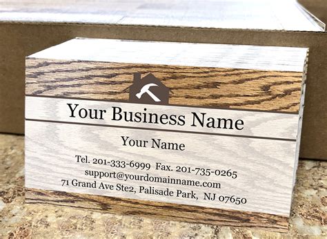 Construction Business Cards