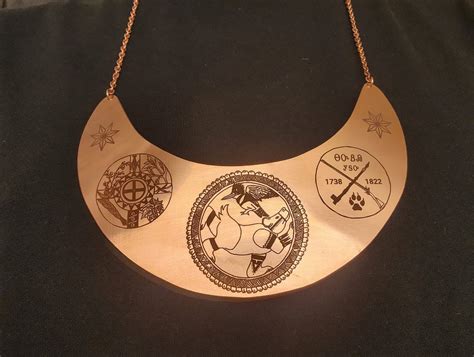 Custom Cherokee Copper Gorget
