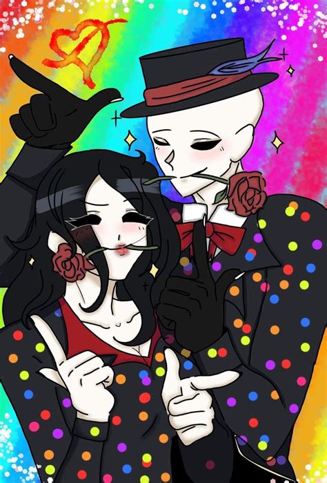 Splendorman X Splendorwife Fanart Hecho Por Sho Yamada En 2022