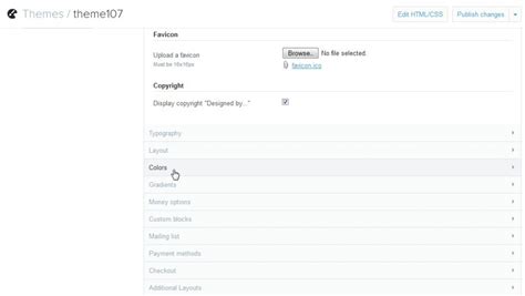 Shopify How To Change Theme Colors Template Monster Help