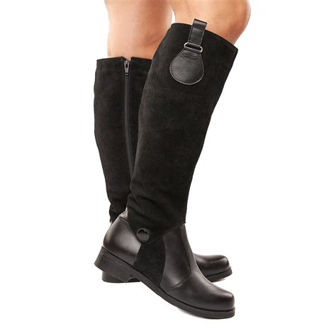 Cizme Dama Negre Lungi Cu Toc 5 Cm 6152 Superlativero