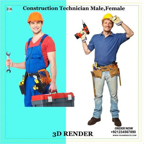 Premium Psd Construction Technician Malefemale