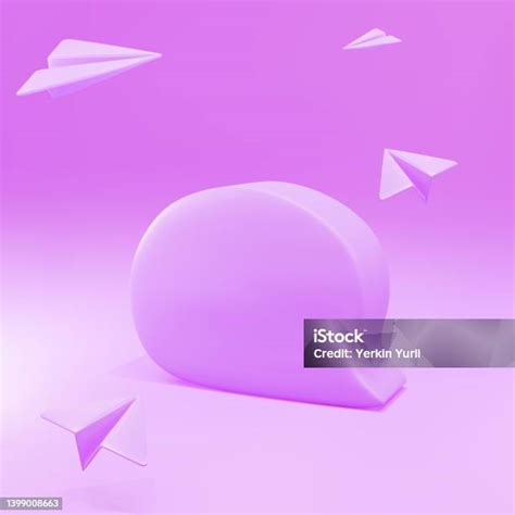 3d 핑크 스피치 버블 메시지와 핑크 평면 벡터 일러스트레이션 0명에 대한 스톡 벡터 아트 및 기타 이미지 0명 개체 그룹 공란 Istock