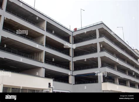 A Remarkably Tall And Striking Building Featuring Numerous Levels And