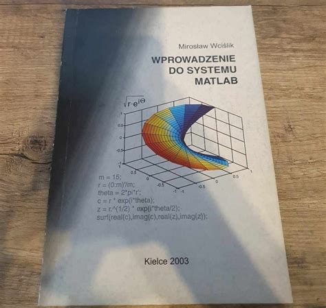 Wprowadzenie Do Systemu MATLAB Kielce Kup Teraz Na Allegro Lokalnie