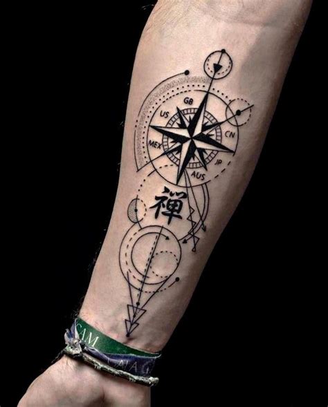 Compass Tattoos Arm Forearm Band Tattoos Forarm Tattoos Leg Tattoos