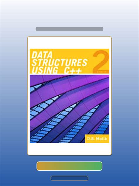Data Structures Using C 2nd Edition Malik Unlocked Test Bank Pdf Textbook Multiple Choice