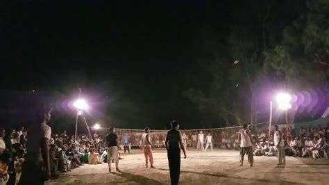Kashi Taunsa Vs Tariq Jalbani Zahir Peer Volleyball Match Shoots Only