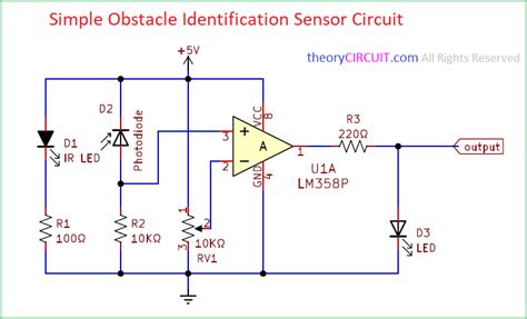 Ir Sensor Circuit Diagram Using Lm358 Circuit Diagram