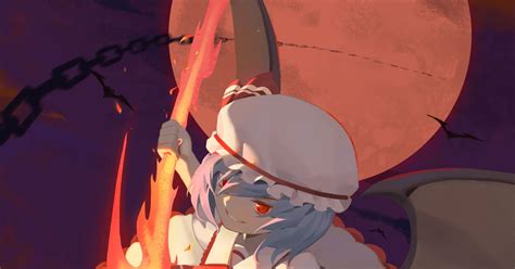 レミリア 神槍「スピア・ザ・グングニル」 Mato★のイラスト Pixiv