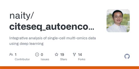 GitHub Naity Citeseq Autoencoder Integrative Analysis Of Single Cell Multi Omics Data Using
