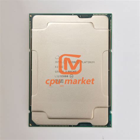 Intel Xeon Platinum 8375c Srkhasrkus 32 Cores 29ghz 300w Lga4189 Cpu