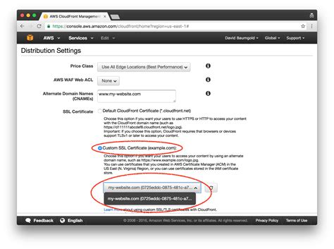 Host A Static Site On Aws Using S3 And Cloudfront David Baumgold