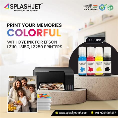 Bulk Ink For Epson 003 Ink Tank Printer 70gm 500gm 1kg 70 Ml At ₹ 360 Piece In Nagpur