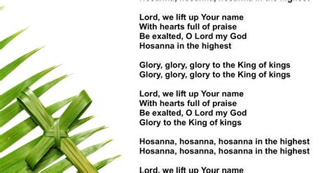 Little Evangelist Hosanna Hosanna Hosanna In The Highest