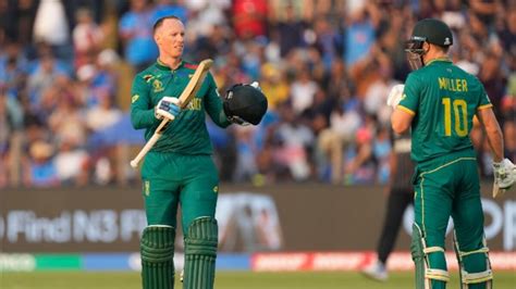 World Cup 2023 Rassie Van Der Dussen Fires Warning Shots At India