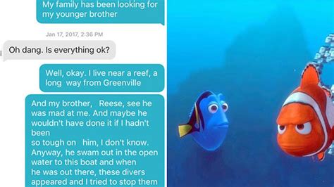 Girl Trolls Tinder Match With Finding Nemo Sob Story