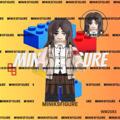 Jual Mainan Balok Figure Mini Pieck Finger Shingeki No Kyojin