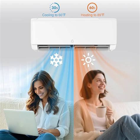 Acekool 24000 Btus Mini Split Air Conditioner Ac And Heat Pump For Rooms