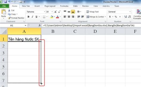 Cách Import Dữ Liệu Từ File Excel Này Vào File Excel Khác Trung Tâm
