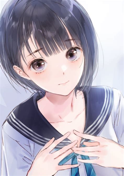 Shirai Hinako Blue Reflection Drawn By Kishidamel Danbooru