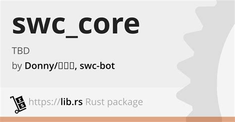 Swc Core Rust Lang Lib Rs