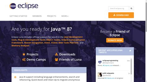 Eclipse Luna Dirilis Reza In Programming