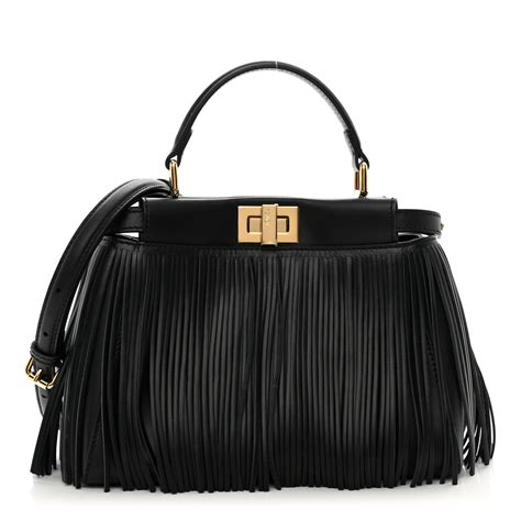 Fendi Vitello Elite Petite 2jours Tote Viola Cassis 1209933 Fashionphile