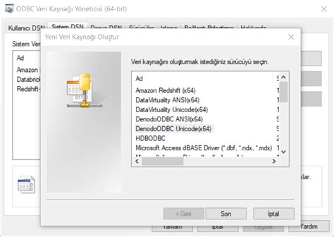 Install Denodo ODBC Driver And Create ODBC Connection To Denodo Server