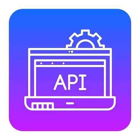 Premium Vector API Vector Illustration