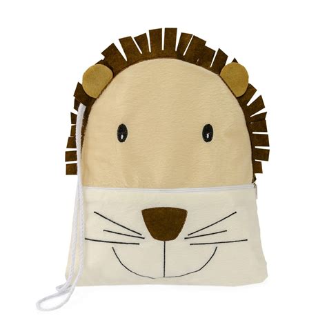 Mochila Saco Divertida Leão peça MadeiraMadeira