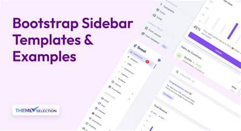 Best Bootstrap Sidebar Example Templates For ThemeSelection