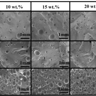 Effect Of Different Types And Additions Of Foaming Agents On The