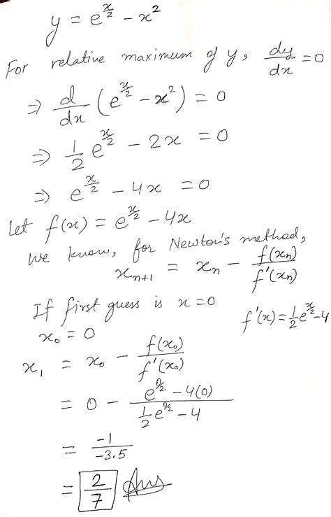 Solved Do Not Use A Calculator For This Problem Find The X Value